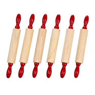 Wooden Mini Rolling Pin, 7 Inches Long, Pack of 25, Perfect for Fondant ...