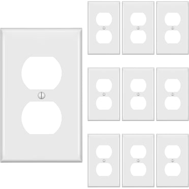 Child Resistant Outlet Cover (2-pack | White) | Decora GFCI Wall Plate ...