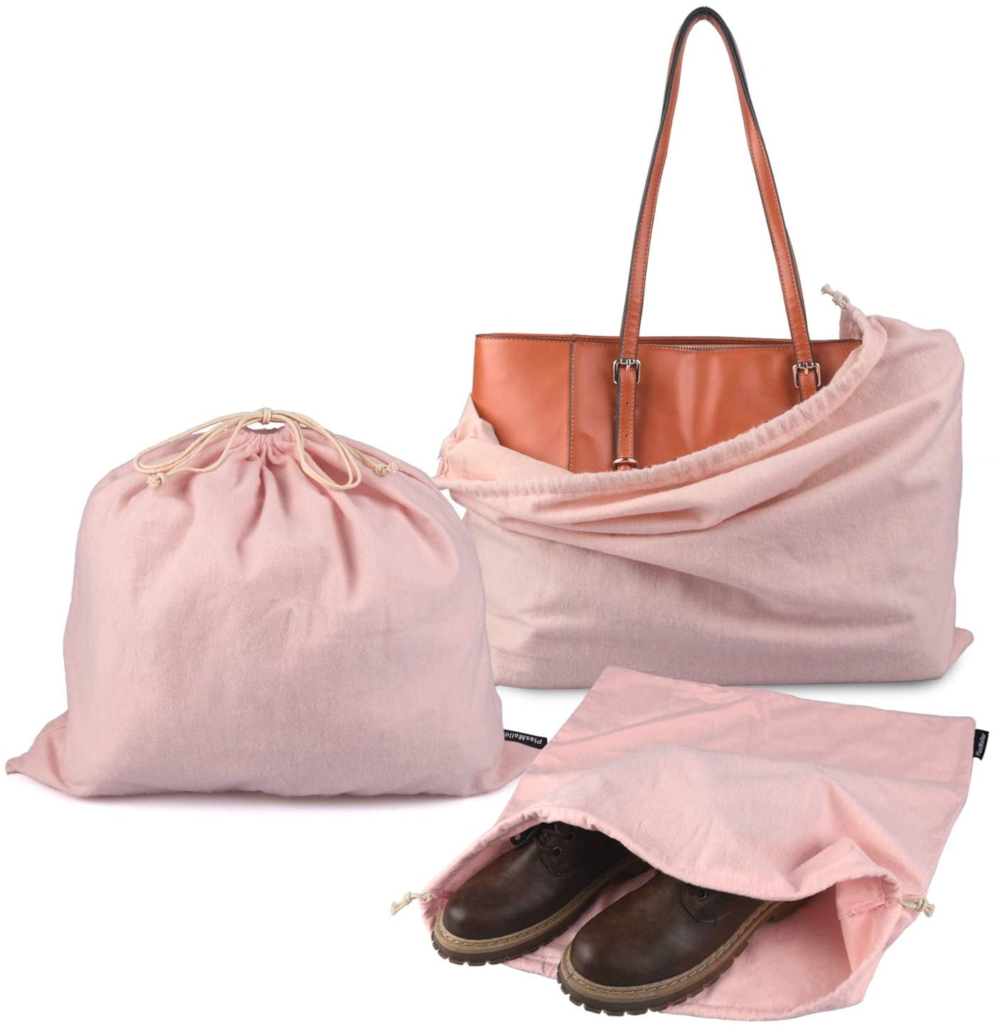 PlasMaller Dust Cover Storage Bags Purified 100% Cotton Flannel with ...