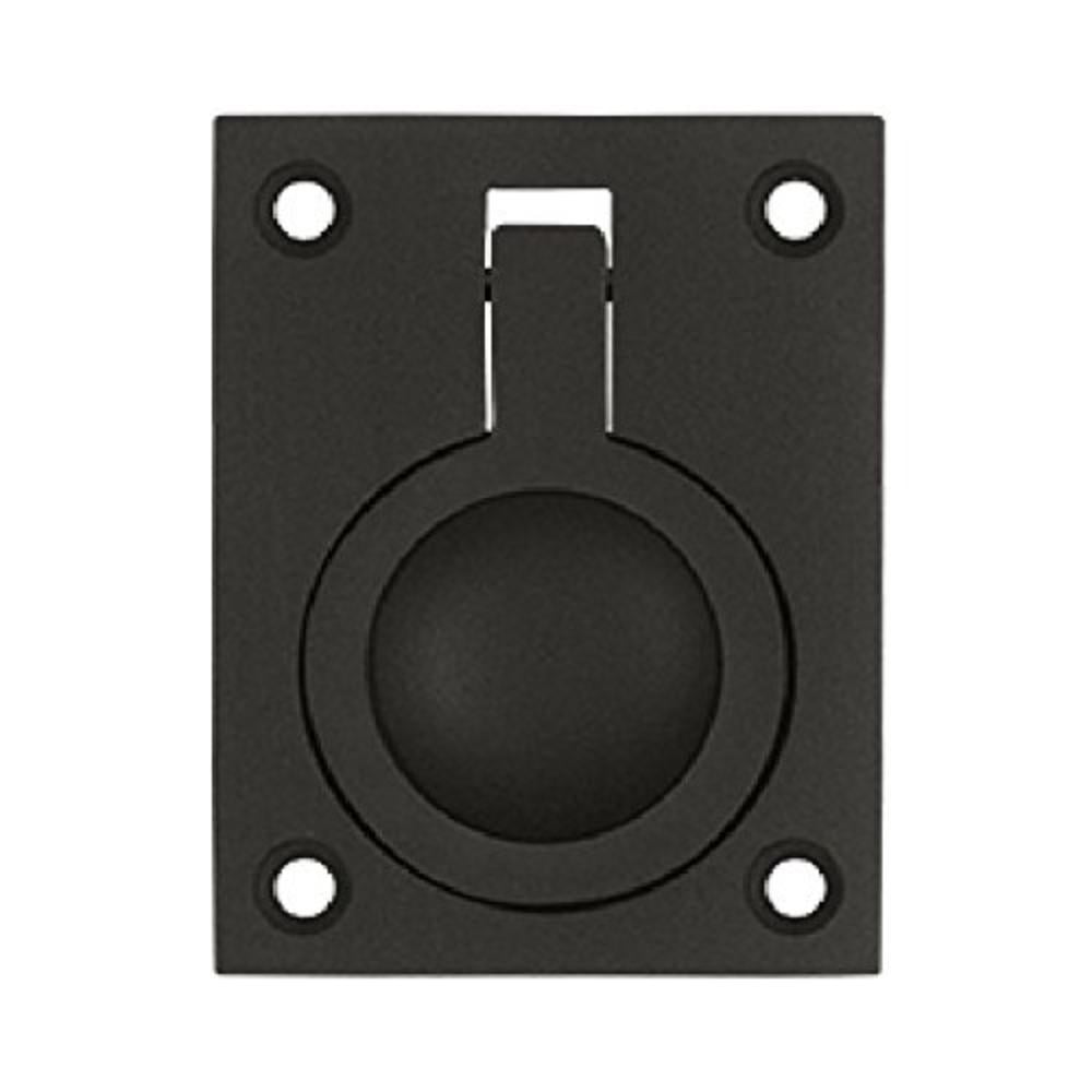 FRP25U15 2 1 2 Inch X 1 7 8 Inch Solid Brass Flush Ring Pull 1 Ring