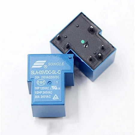SLA-12VDC-SL-C - RELAY DC 12V 1P2T 30A AUTO PCMT 6P 1 FORM C 240VAC ...