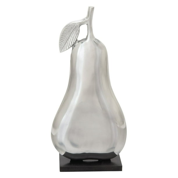 Stunning And Shiny Metal Pear Decor - Walmart.com
