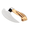 BOKYAN Viking‑Style Stainless Steel Pizza Axe with Wood Handle ...