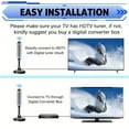 2025 Upgraded TV Antenna for Smart TV, 1600+ Miles Range, Indoor ...
