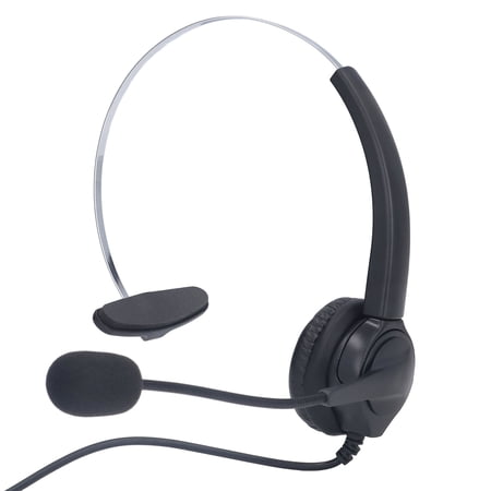 Call Center Headset, Plug And Play Portable Ergonomic Noise Reduction ...