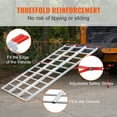 Free Shipping! KFFKFF Aluminum Folding Loading Ramp 1500 lbs Capacity ...