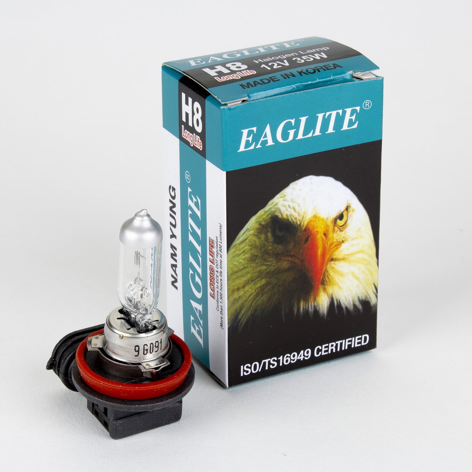 Eaglite Long Life H8 12V 35W Halogen Headlight Bulb - Walmart.com