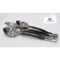 Vintage Stainless Steel, Rustic Silverware Flatware Set: Hand Forged Viking-Medieval Cutlery ...
