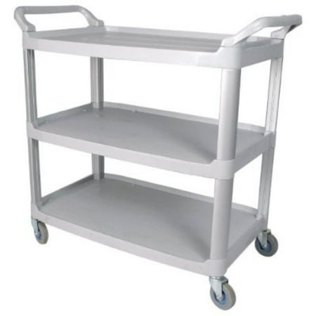 Winco USA 3-Tier Utility Cart, Gray - Walmart.com