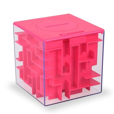 Safe - Money Maze Brain Teaser Wooden Puzzle - Walmart.com