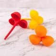 BESTYASH 3Pcs Red Silicone Egg Poaching Rack for Kitchen Steaming and ...
