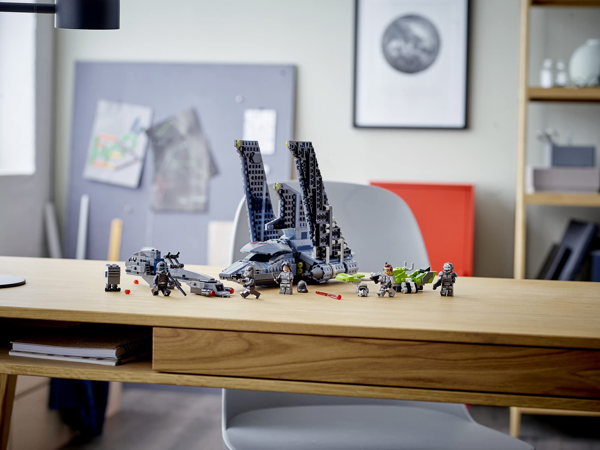 LEGO Star Wars The Bad Batch Attack Shuttle 75314Â Awesome Toy with 2 ...