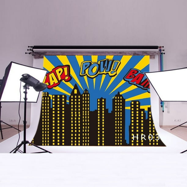NK HOME 5x3ft Crazy City Backdrop Background Portrait Photography ...