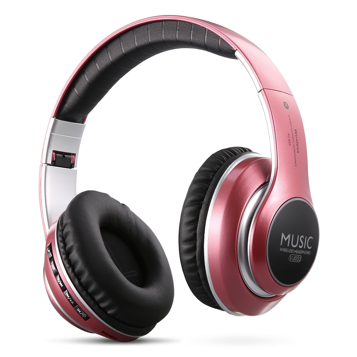 Kids Over Ear Headphones, VJ033 Wireless Bluetooth 5.0 Headphones with ...