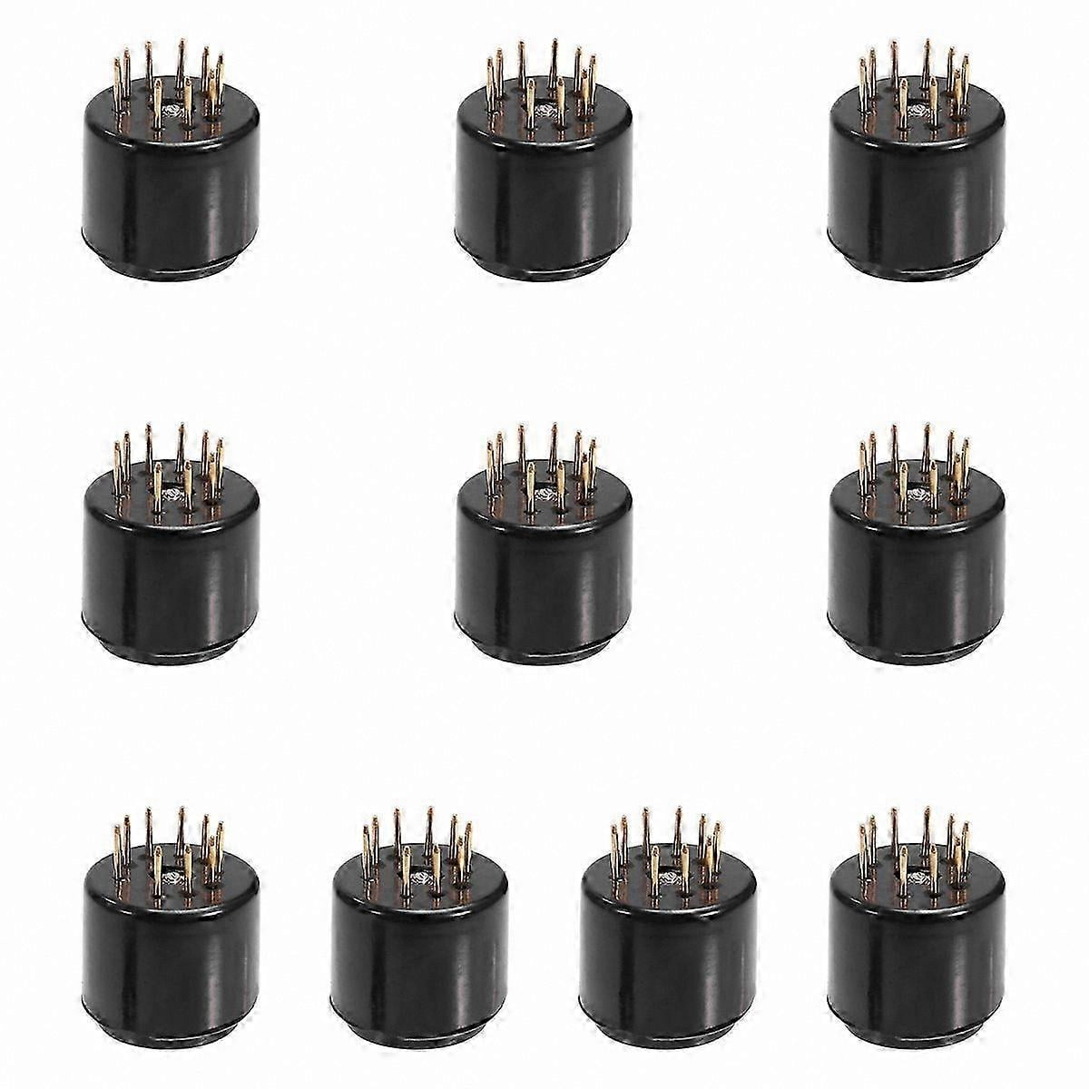10-Pack 9-Pin Tube Socket Test Saver for Vacuum Tubes | Bodega Aurrera ...