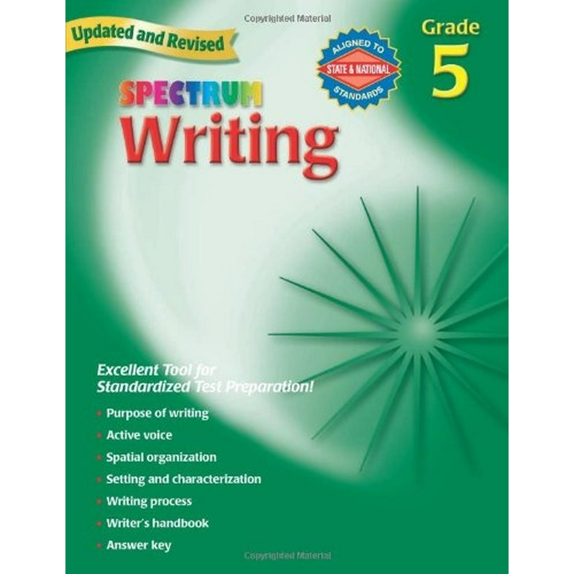 Click here for Spectrum Writing: Grade 5 (Spectrum) prices