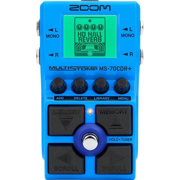 Zoom G2 Four Multi-Effect Guitar Pedal - Walmart.com