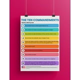 The Ten Commandments Poster for Louisiana Classrooms - Walmart.com