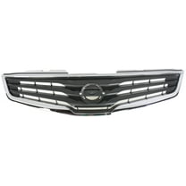 Grille Assembly Compatible With 2013-2015 Nissan Altima Sedan Chrome ...