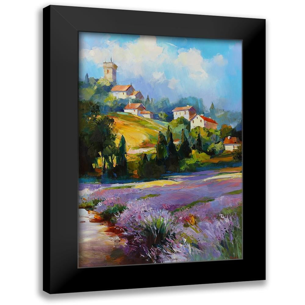 Bond 17x24 Black Modern Framed Museum Art Print Titled - Color Pulses ...