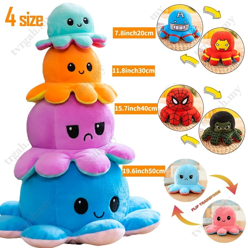 Click here for Aiouniya Tiktok Viral 50cm Flip Reversible Plush A... prices