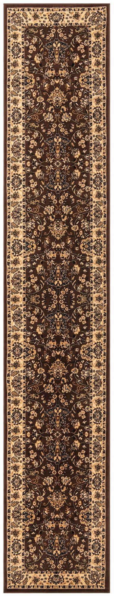 Rugs.com Yasmin Collection Rug – 16 Ft Runner Brown Medium Rug Perfect ...