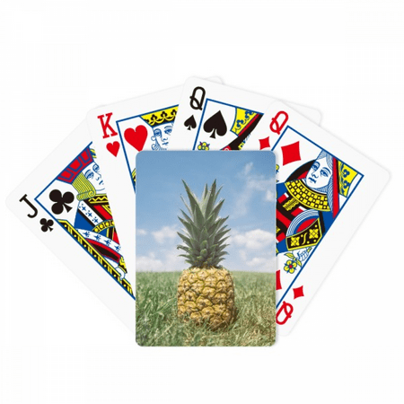Fresh Tropical Fruit Pineapple Picture Poker Playing Magic Card Fun ...