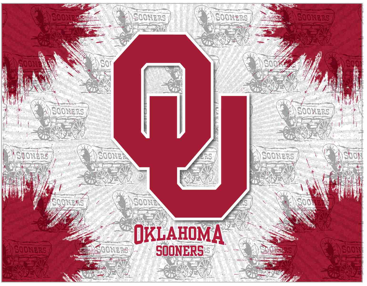Oklahoma Sooners 24" x 32" Printed Canvas Art - Walmart.com - Walmart.com