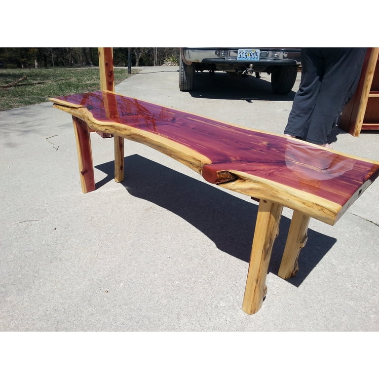 Live Edge Cedar Coffee Tables Best Live Edge Red Cedar Coffee Table