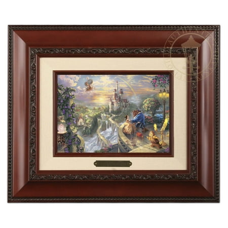 Thomas Kinkade Beauty and the Beast Falling in Love - Brushwork (Brandy ...