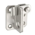 Uxcell Flip Door Latches 201 Stainless Steel Gate Latch Right Open Hasp Slide Lock 1.77" x 1.57 ...