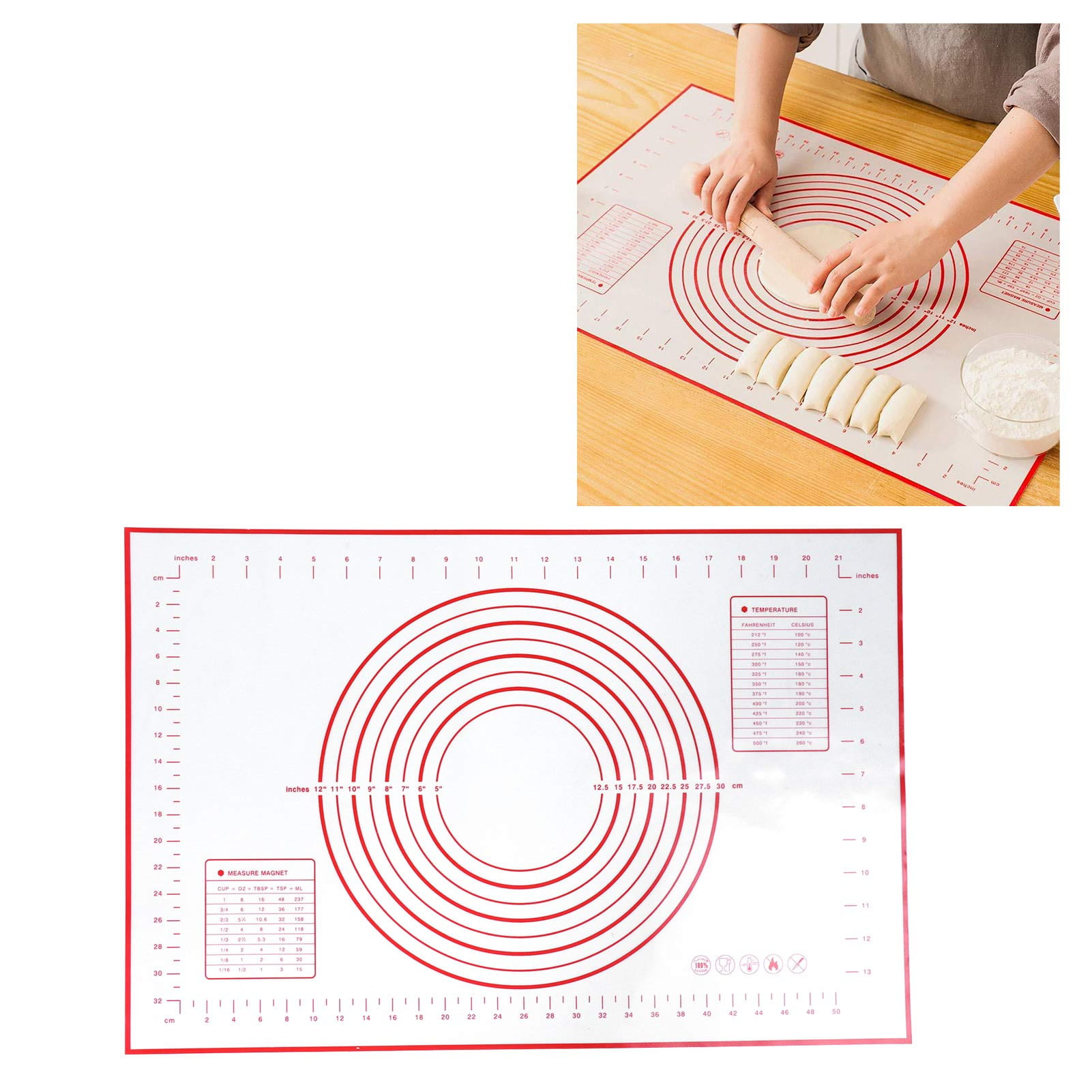 Click here for Zaqw Pastry Mat  Not Slide Baking Mat For Rolling... prices