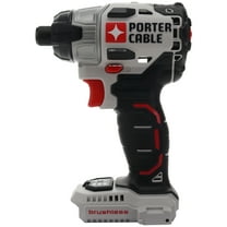 PORTER CABLE 20-Volt Max Lithium-Ion 1/4-Inch Brushless Impact Driver ...