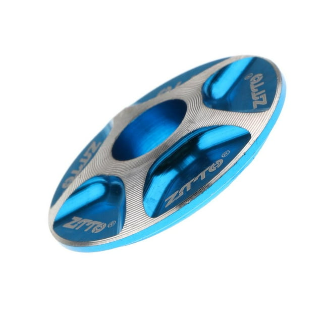 Headset 1 1/8 "Alloy Threadless Mountain Bike Stem Top , Blue - Walmart.com