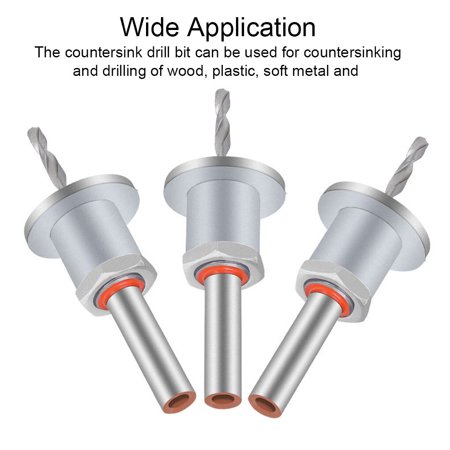 Counter Sink Woodworking Drill Bit Milling Cutter Extractor Countersink ...