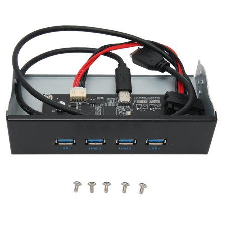 Optical Drive Extension Panel,USB 3.2 Front Panel Inch Front Panel Hub ...