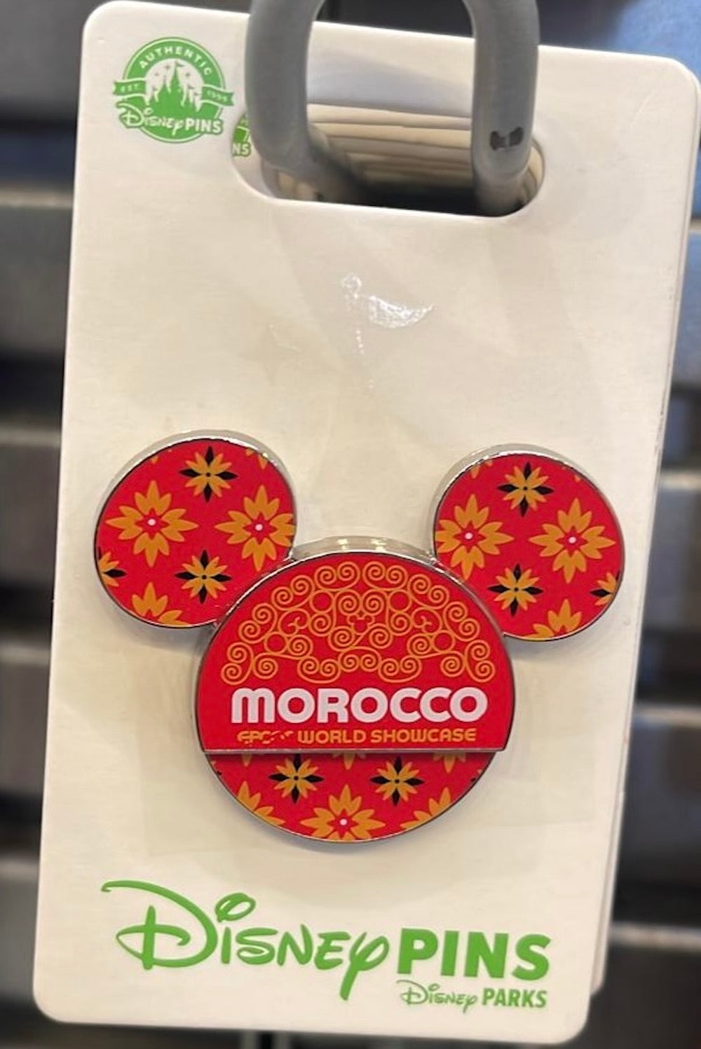 Disney Pins Parks Epcot World Showcase Morocco Mickey Icon Pin New with ...