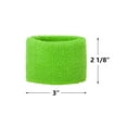 GOGO Kids Wristbands, 3" x 2-1/8" Elastic Athletic Cotton Sweatbands ...