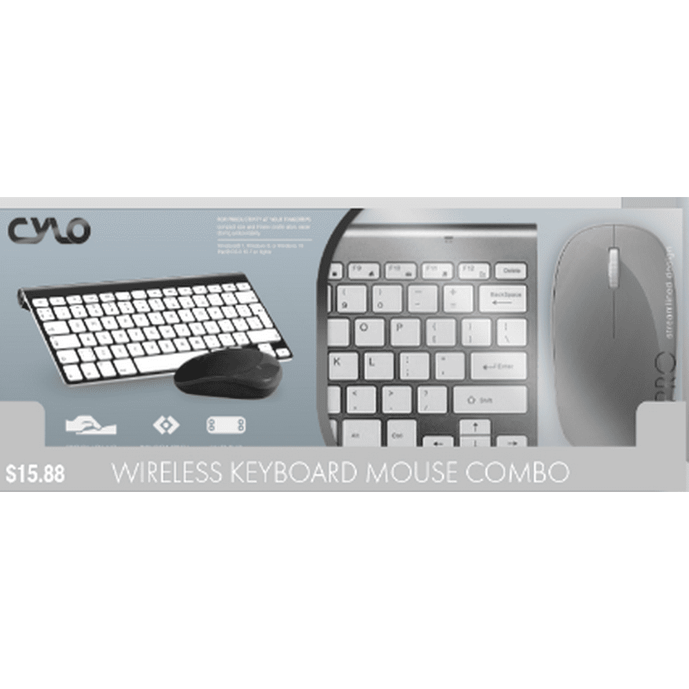 Cylo Metallic Keyboard, Black - Walmart.com - Walmart.com