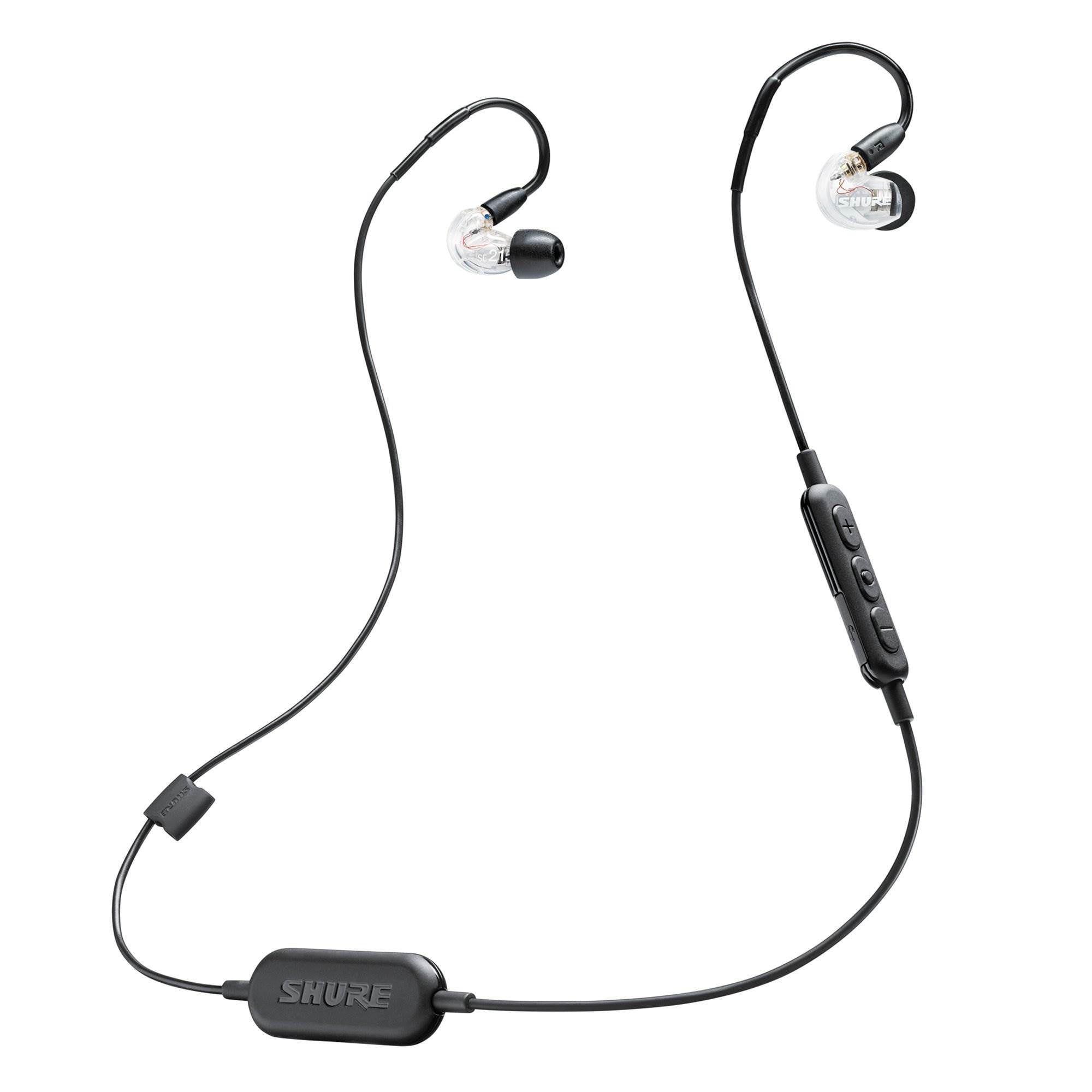 Shure SE215-CL-BT1 Sound Isolating Ear Bud Headphones Bluetooth ...