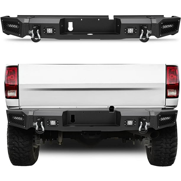 SCITOO Rear Bumper Replacement for 2013-2018 for Dodge for Ram 1500 ...