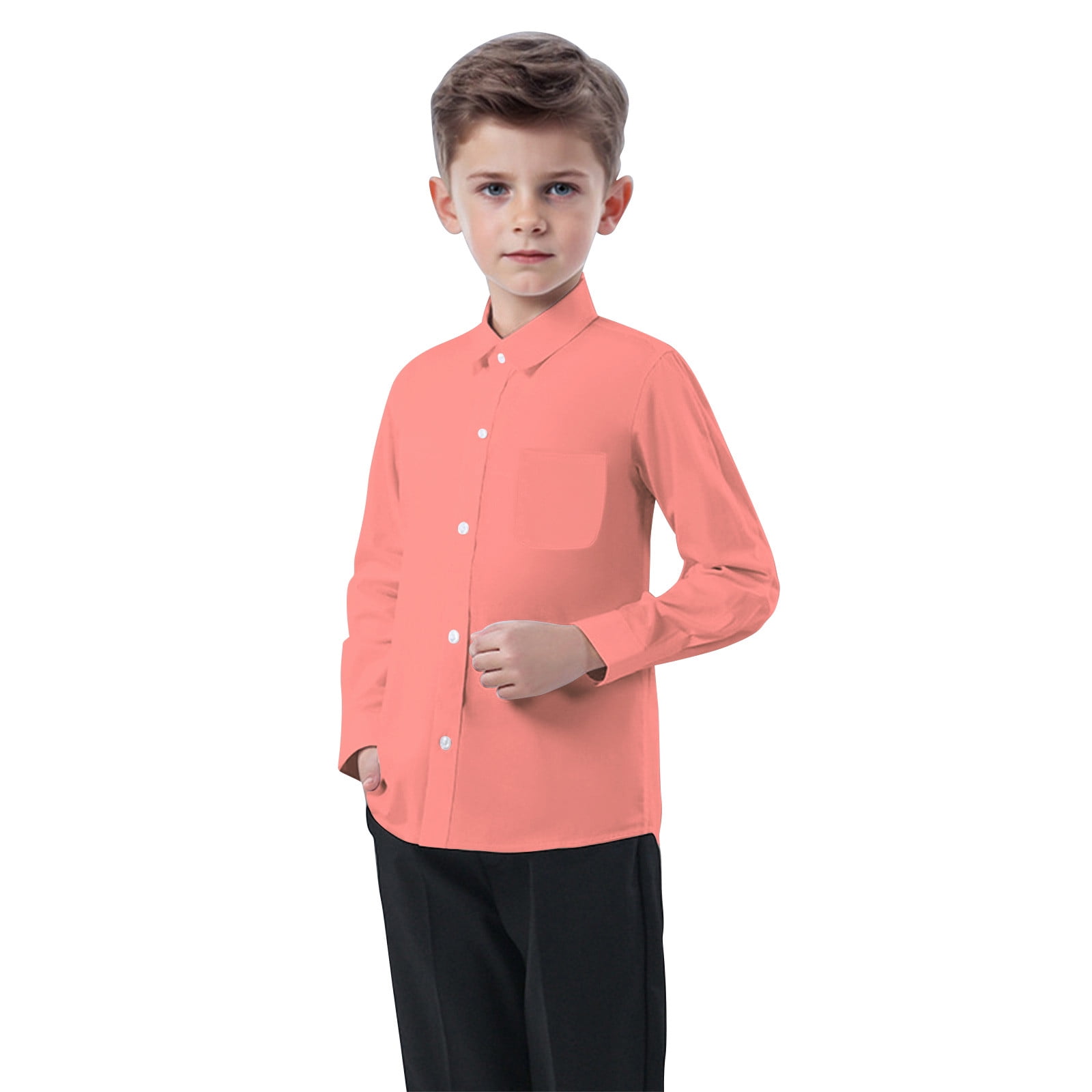 Click here for Lovzfmll Little Boys Girls Tops  Solid Casual Esse... prices