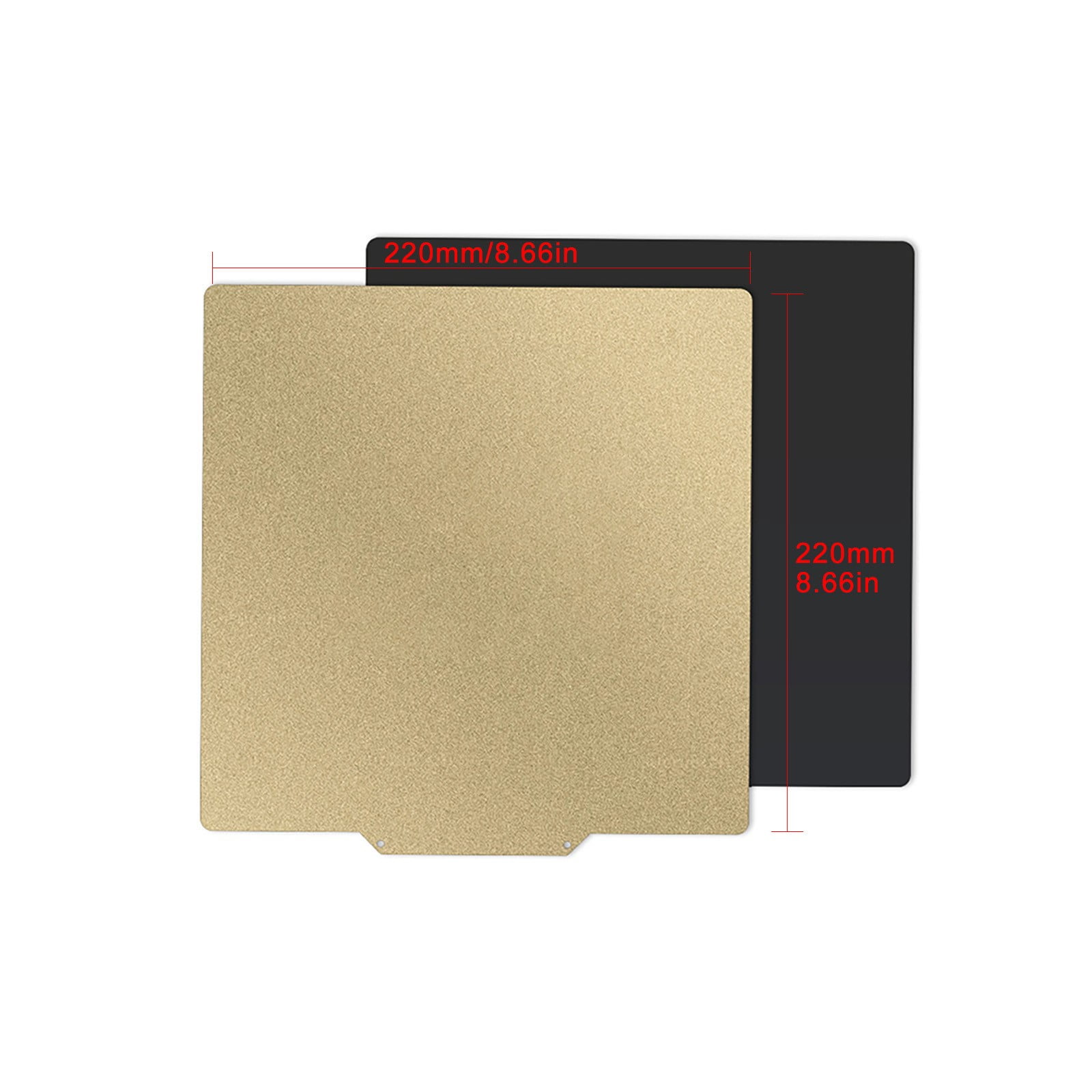 Geege 3D Printers Bed, Double-Sided Spring Steel Magnetic PEI Platform ...