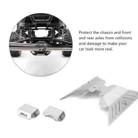 RC Car Plate RC Guard Plate, Front And Rear Axles RC Chassis Guard, For ...