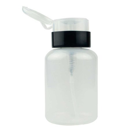 Braveheart 210Ml Clear Refillable Bottles Pump Dispenser Nail Art ...