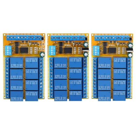 Relay Module IO25E08 Multifunctional 8-Channel Self-locking Interlock ...