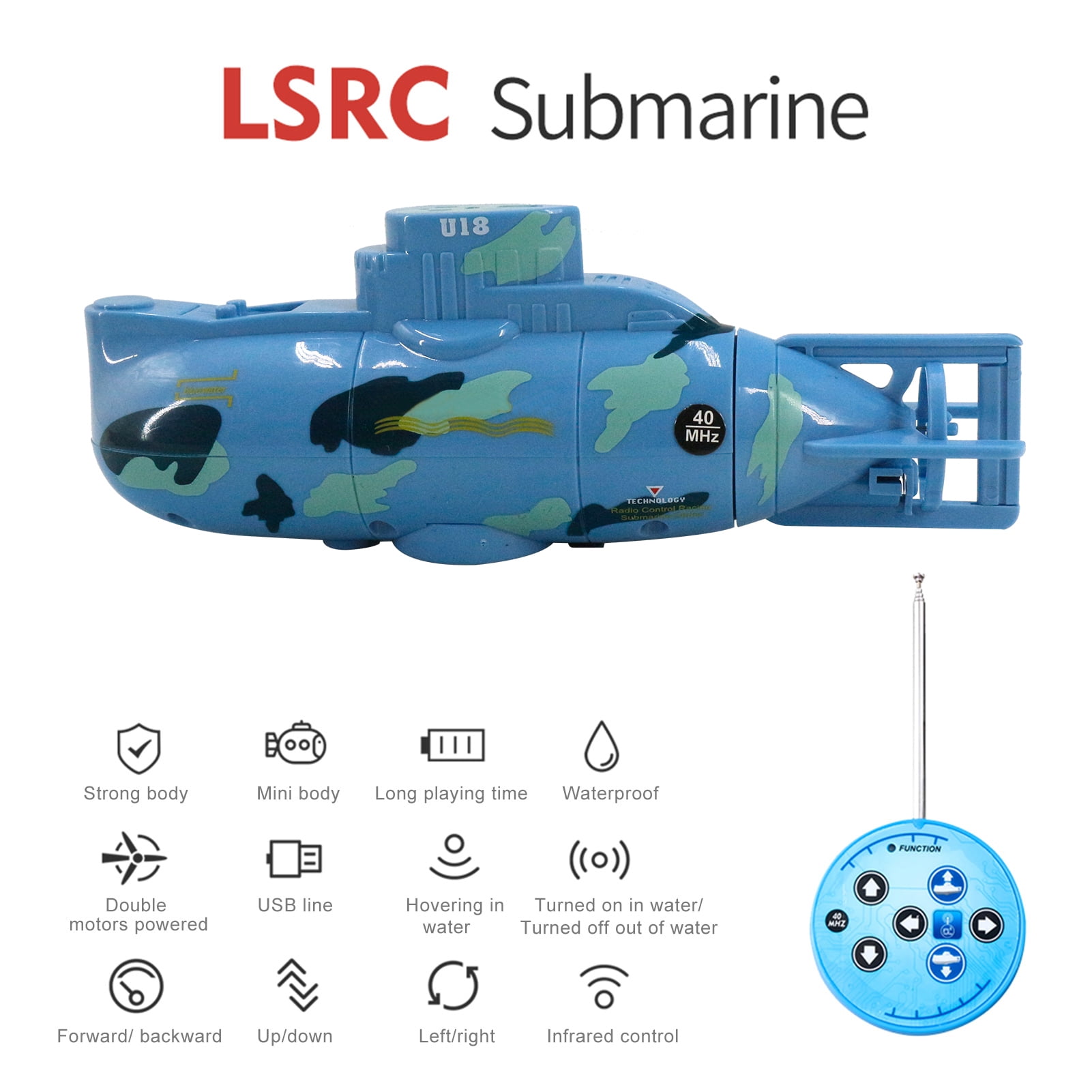 Remote Control Submarine For Pool