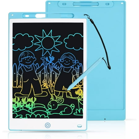 LCD Writing Tablet Doodle Board 12 Inch Drawing Pads, Color Screen ...
