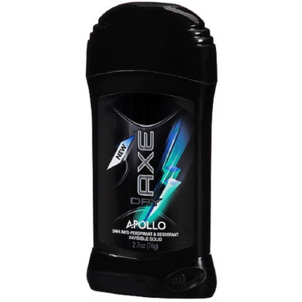 Axe Dry Anti-Perspirant Deodorant Invisible Solid, Apollo 2.70 oz (Pack ...
