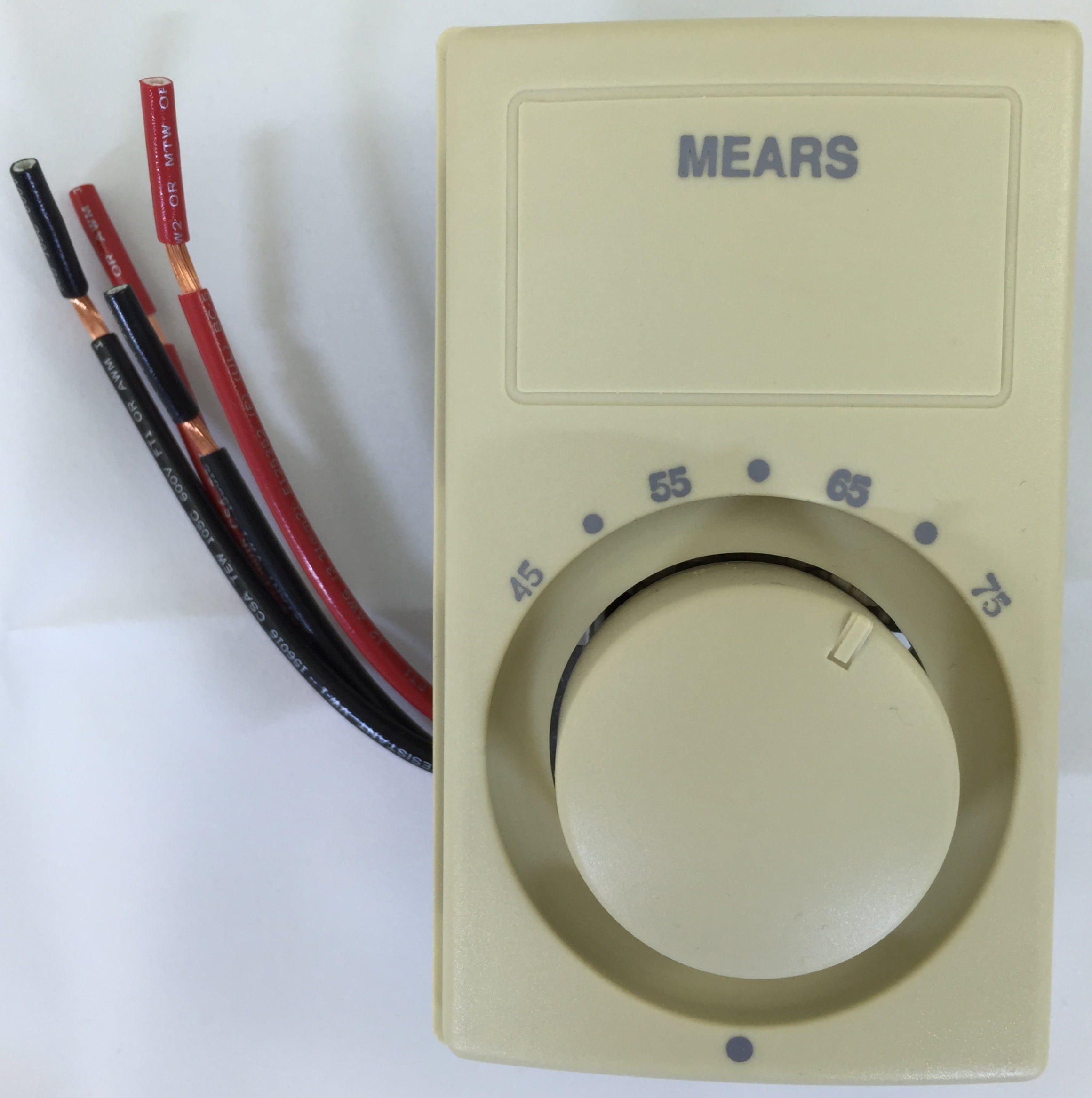 M600S Two Circuit Ivory Thermostat - Walmart.com